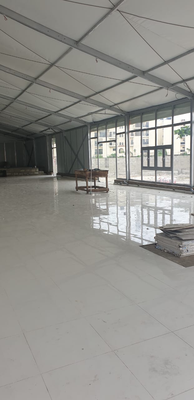 full glass walled event centre marquee tent with openable windows ...