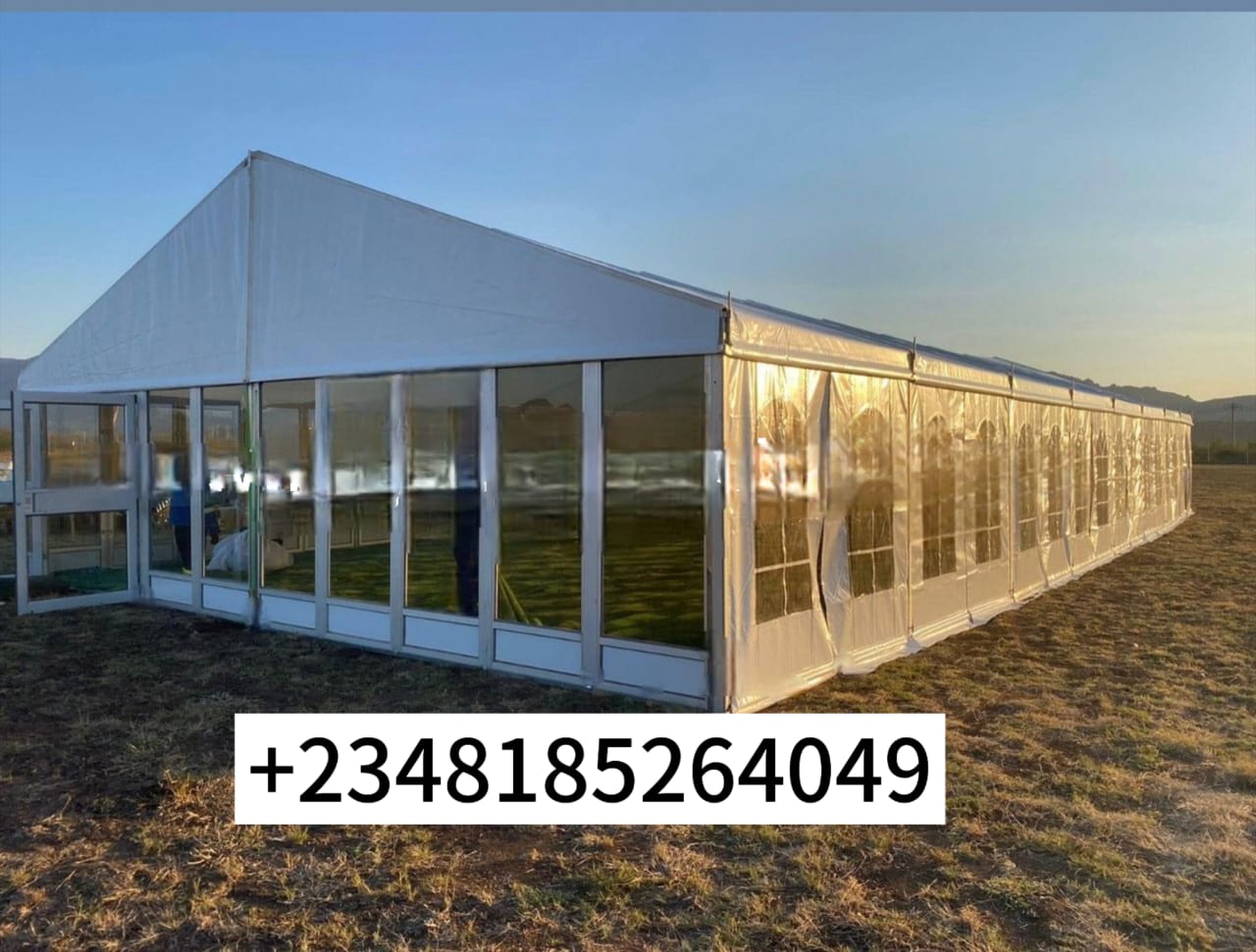 front glass marquee tent 10m by 30m tent - Buymarqueetents | Tents and ...